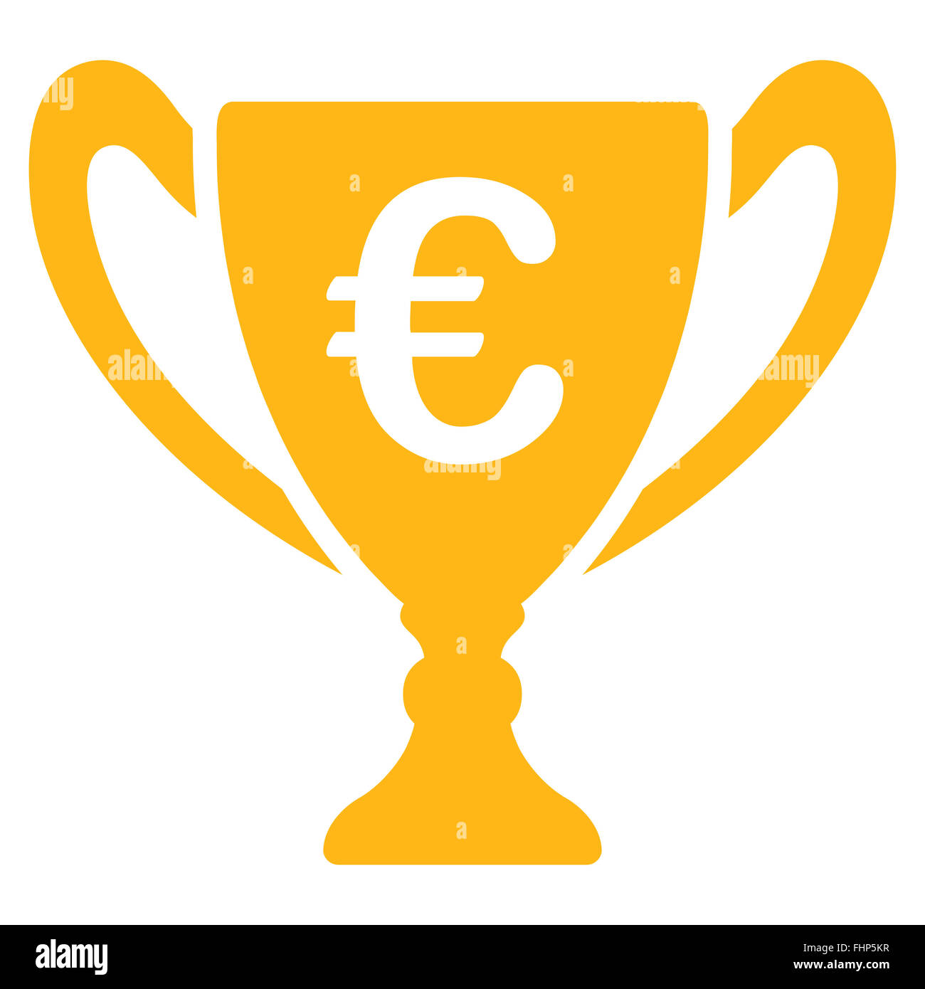 Euro Cup Icon Stock Photo - Alamy