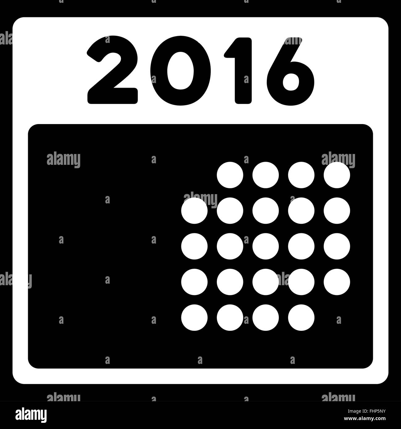 2016 Month Plan Icon Stock Photo - Alamy