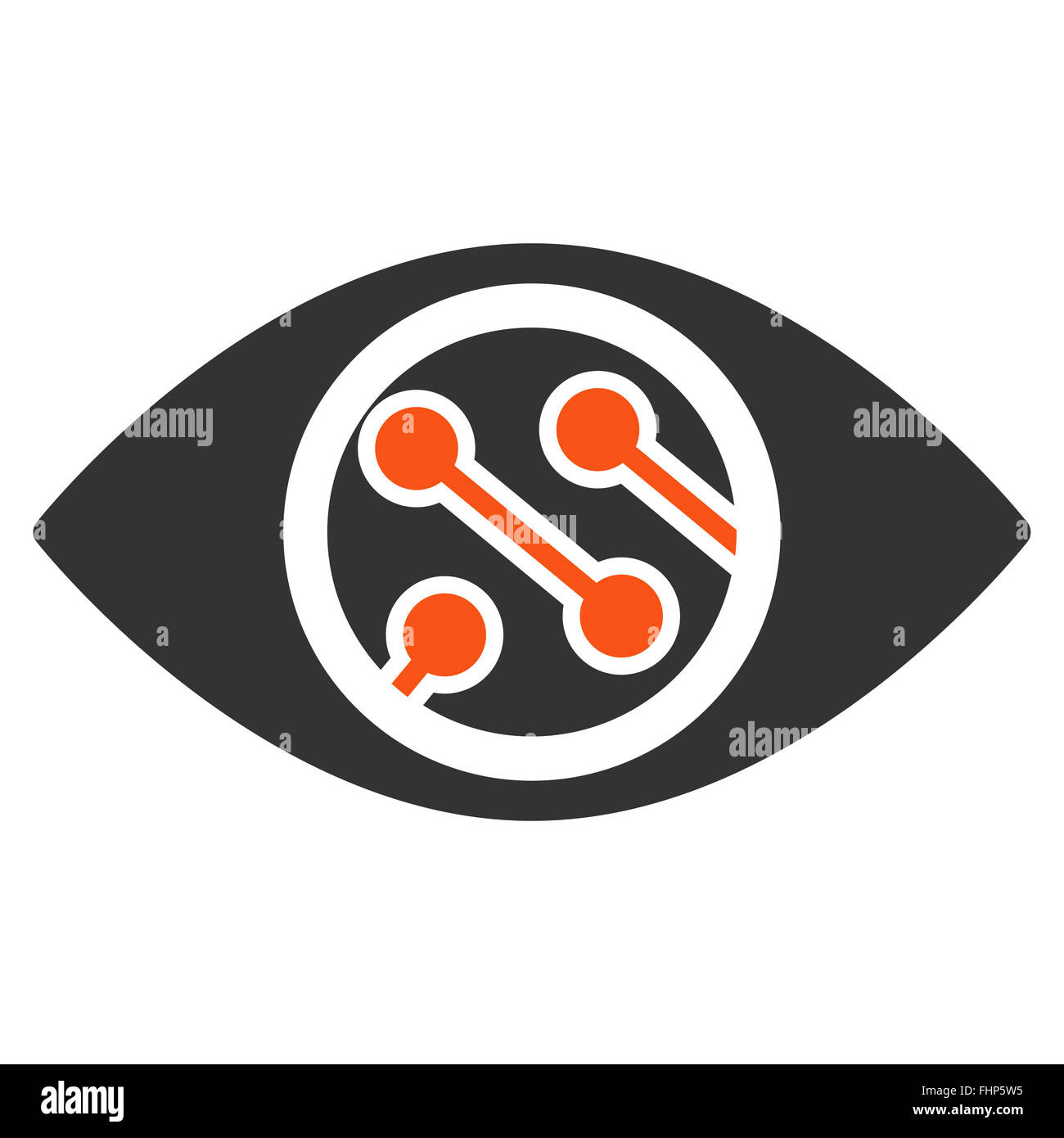 Smart Lens Icon Stock Photo - Alamy
