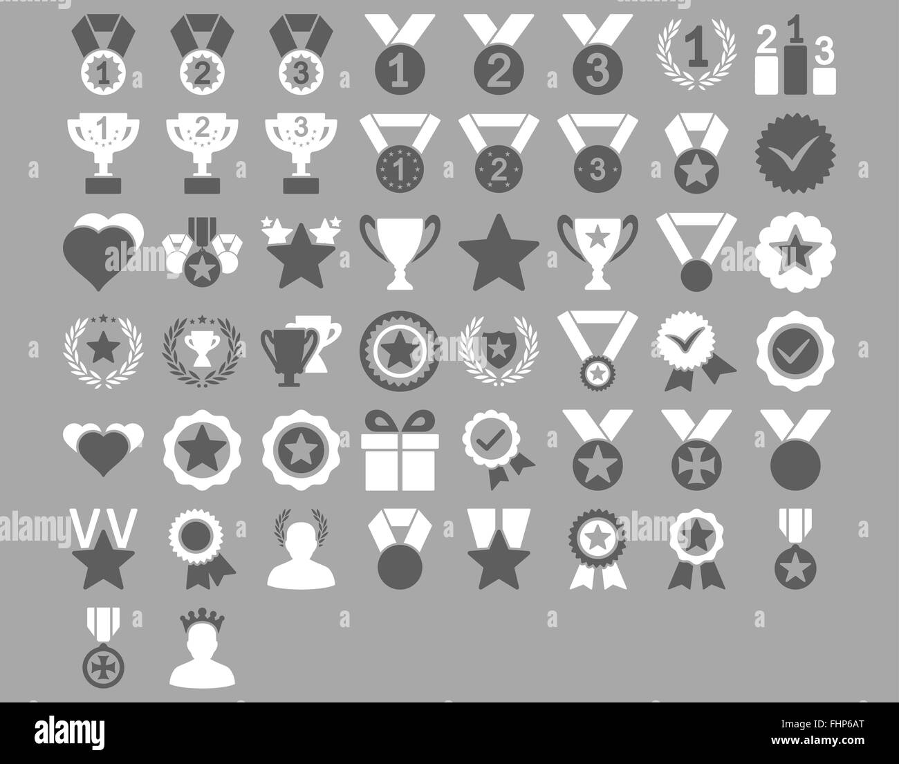 Competition and Awards Icons Stock Photo - Alamy