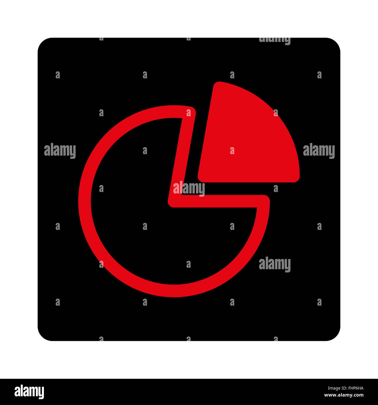 Pie Charts Icon Stock Photo - Alamy
