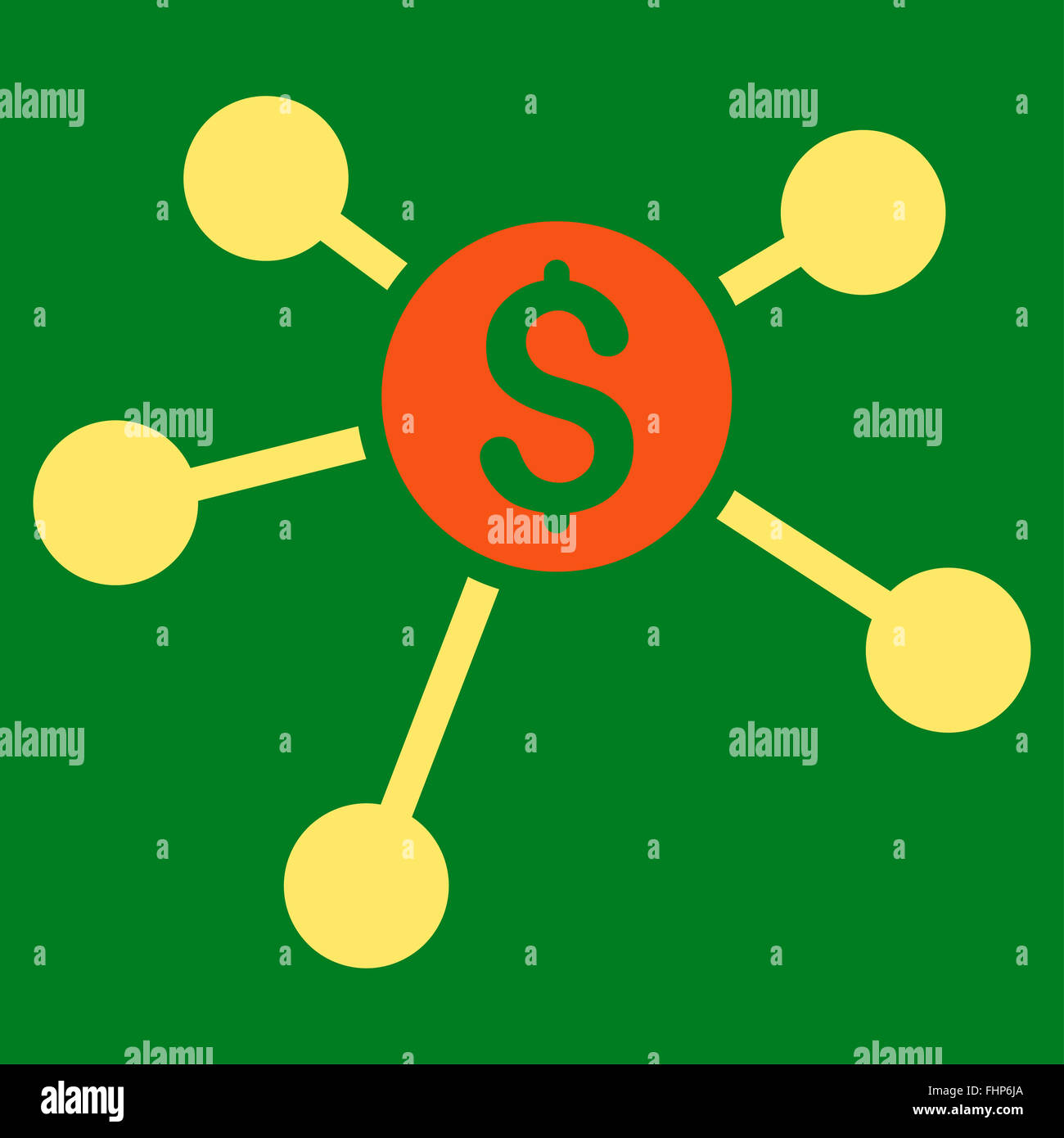 Bank Branches Icon Stock Photo - Alamy