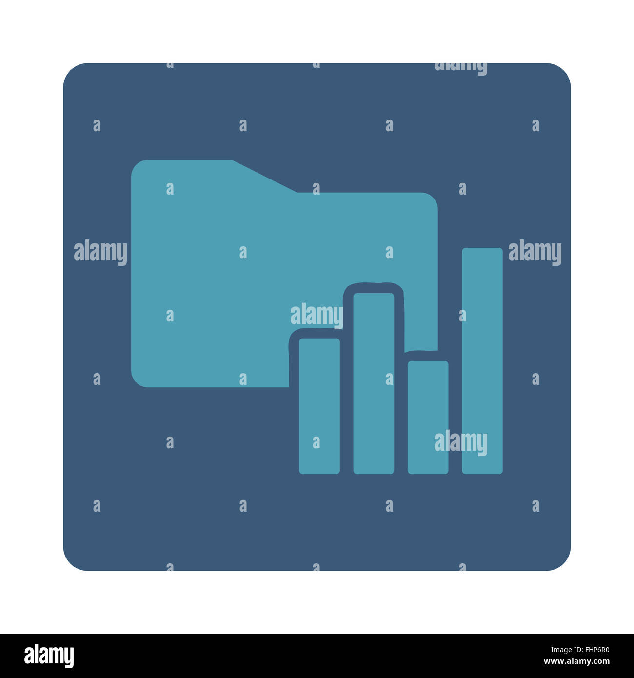Charts Folder icon Stock Photo - Alamy