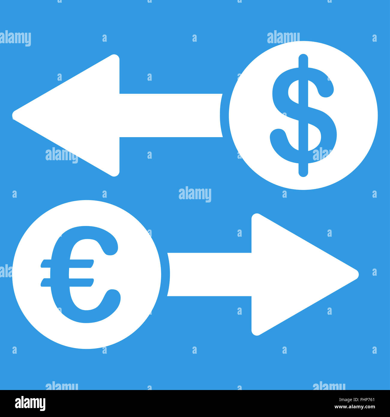 Currency Transactions Icon Stock Photo - Alamy