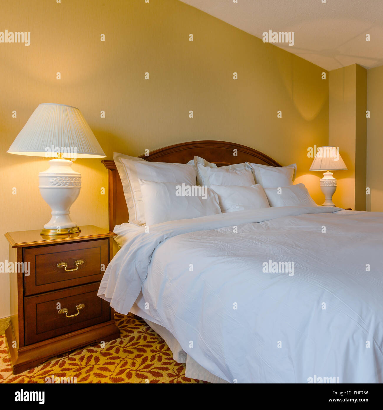 Bedroom interior carpet hi-res stock photography and images - Alamy