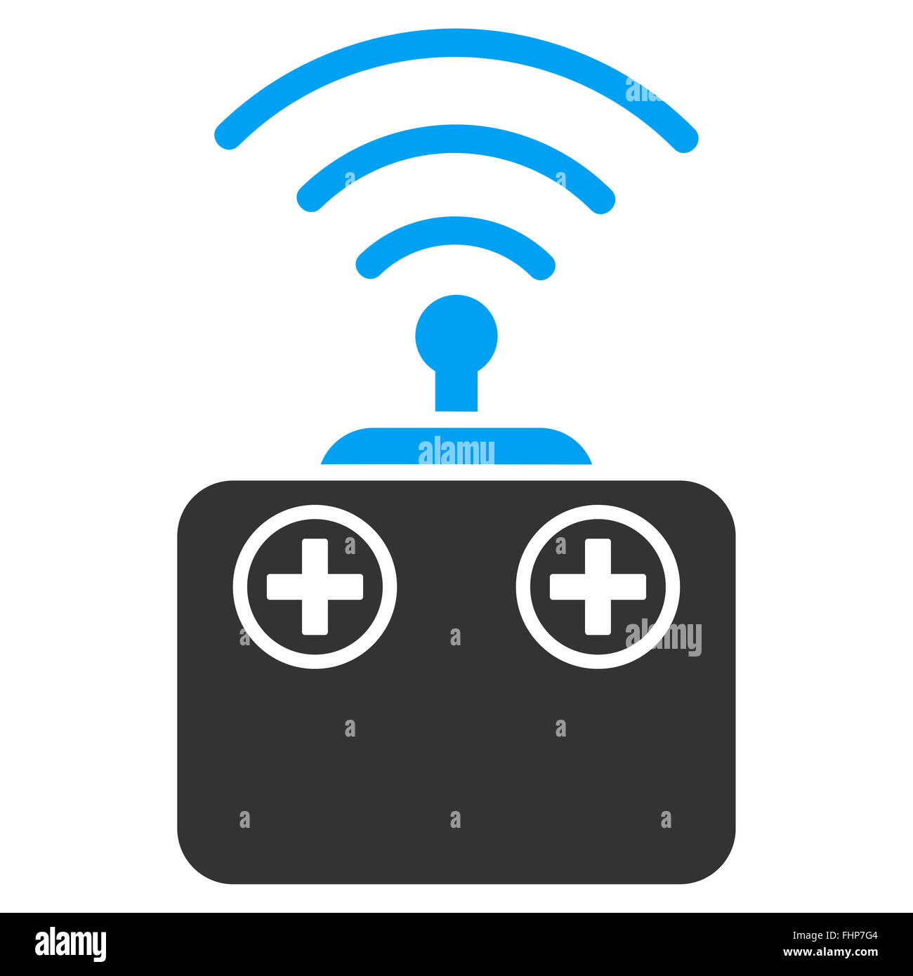 Radio Control Device Flat Icon Stock Photo - Alamy
