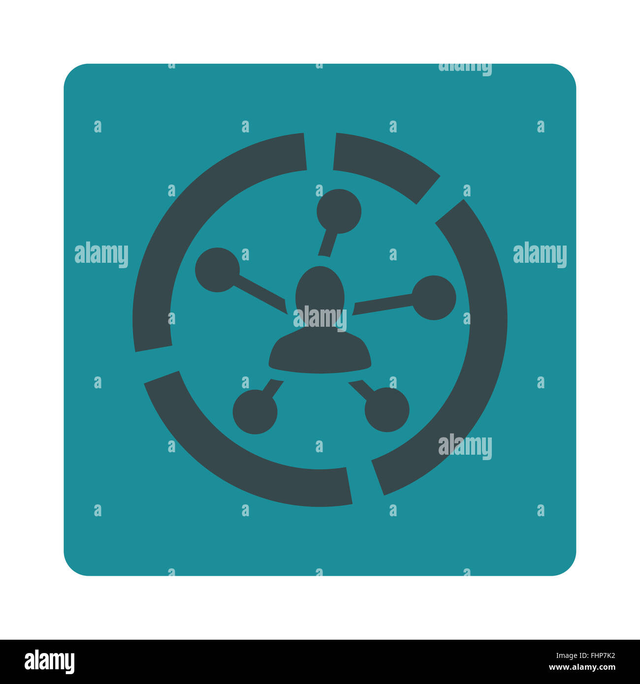 Relations diagram icon Stock Photo - Alamy