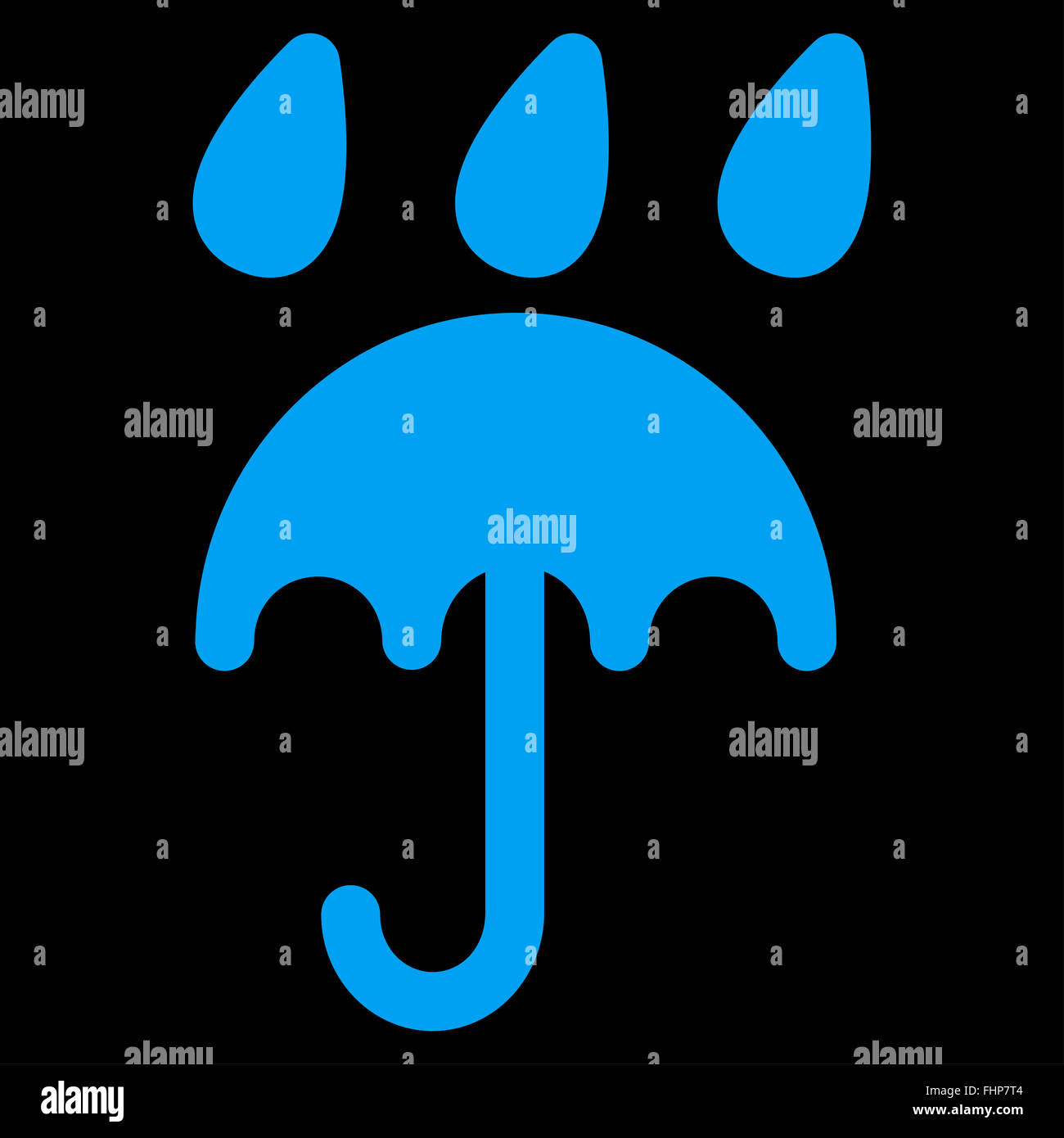 Rain protection icon Stock Photo - Alamy