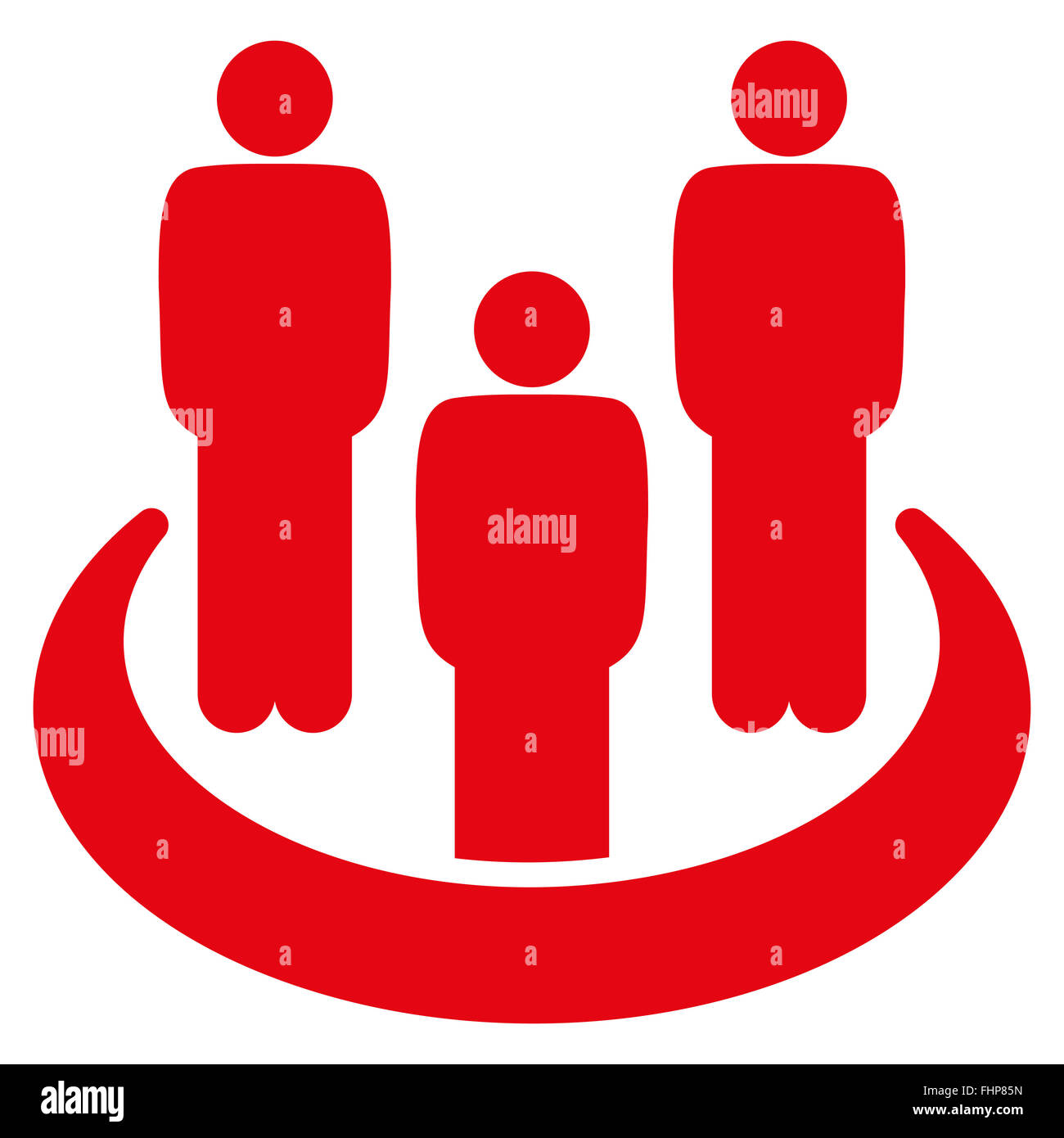 Social Group icon Stock Photo - Alamy