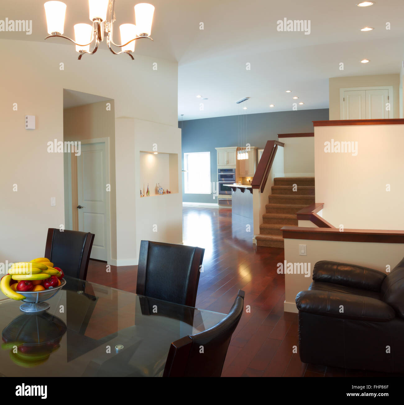 Interior of Dining room Stock Photo - Alamy