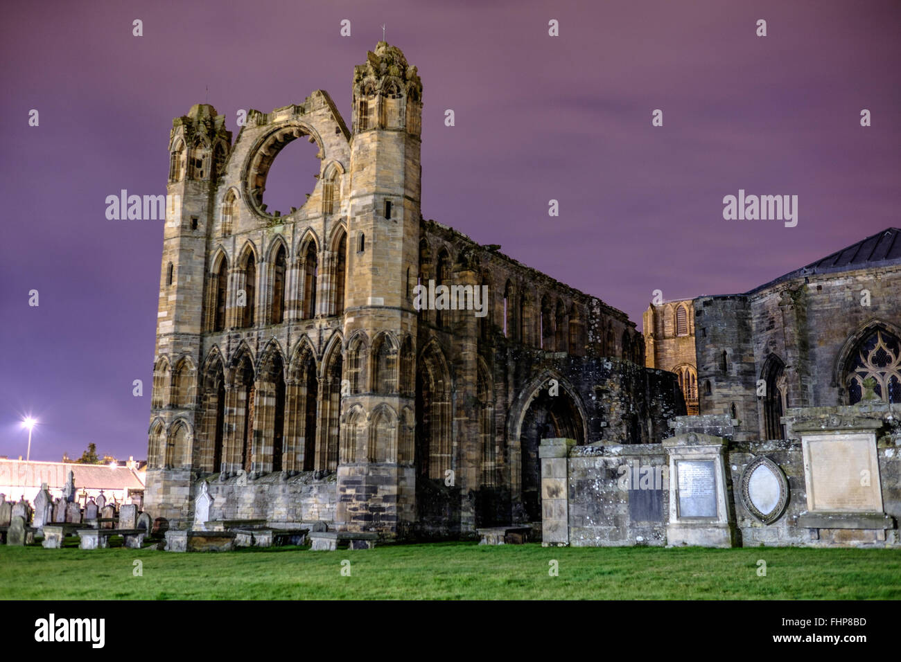 Elgin cathedral ruins hi-res stock photography and images - Alamy