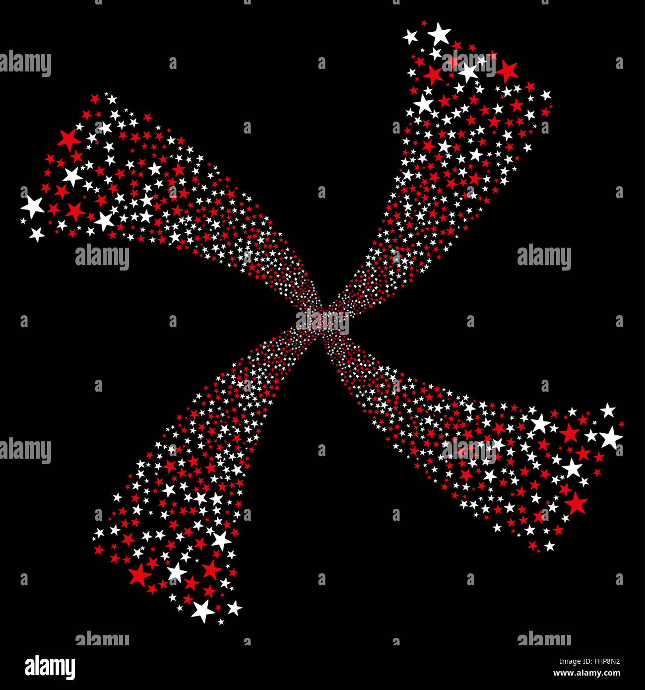 Fireworks Star Swirl Stock Photo - Alamy