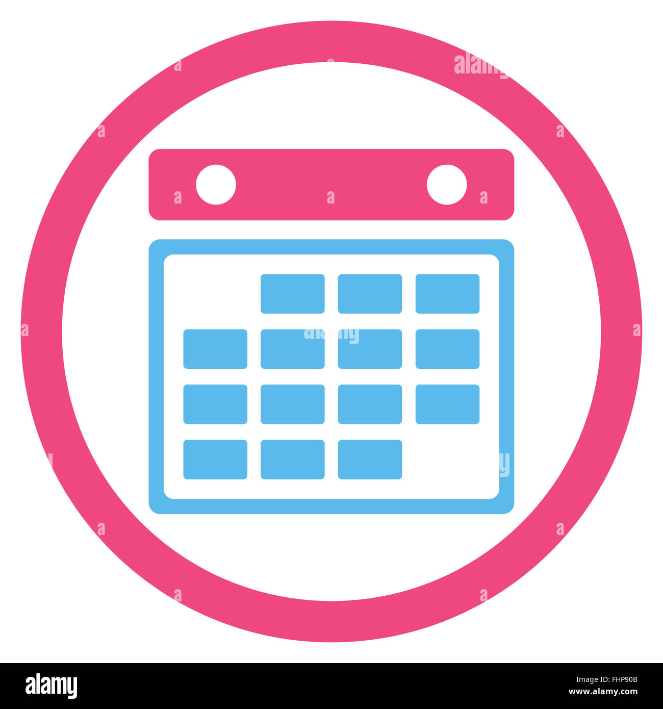 Month Organizer Icon Stock Photo - Alamy