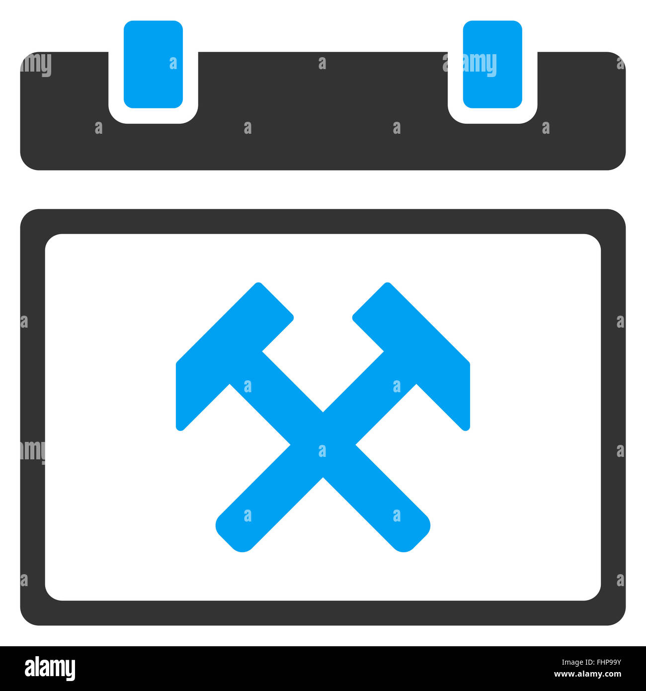 Working Calendar Day Icon Stock Photo - Alamy