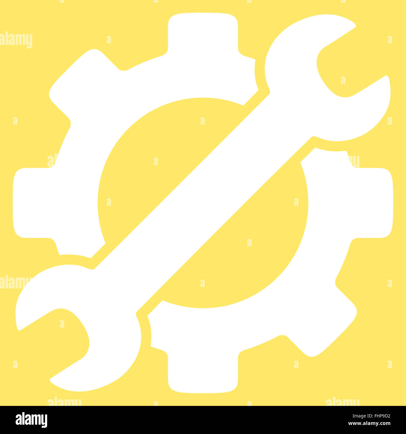 Service Tools Icon Stock Photo - Alamy