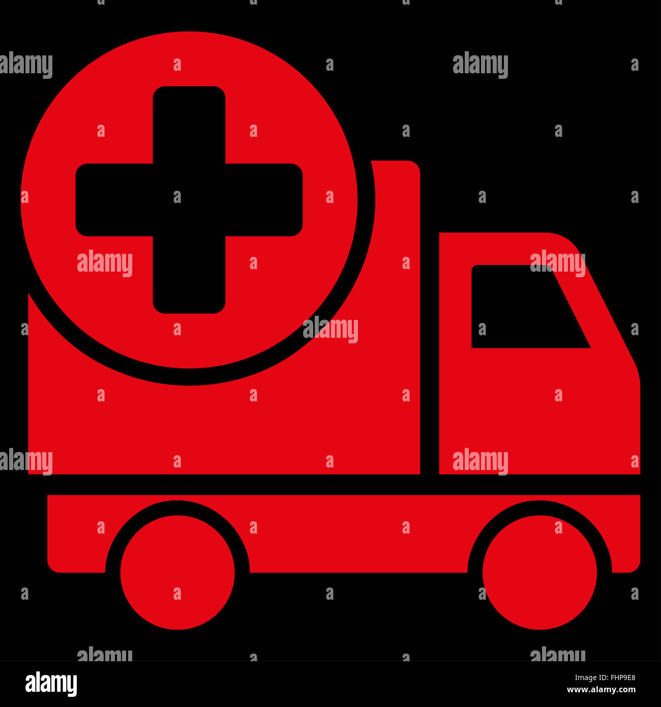 Medical Delivery Icon Stock Photo - Alamy