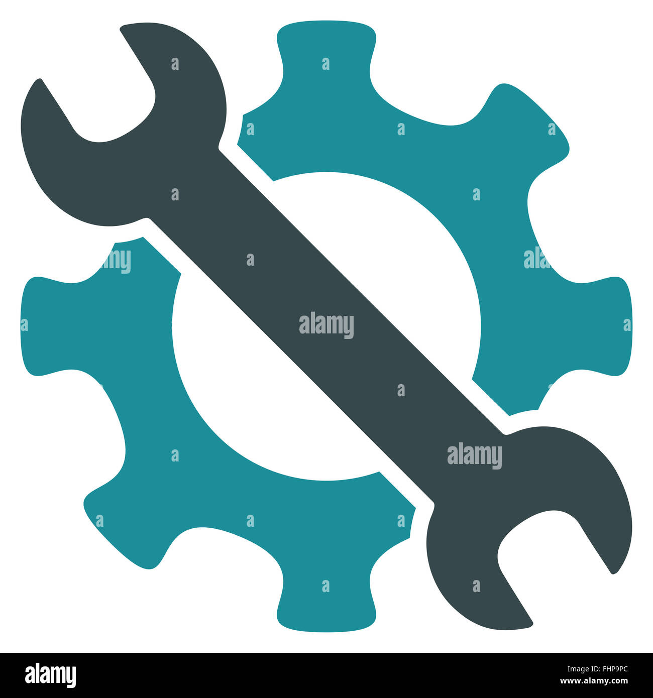 Service Tools Icon Stock Photo - Alamy