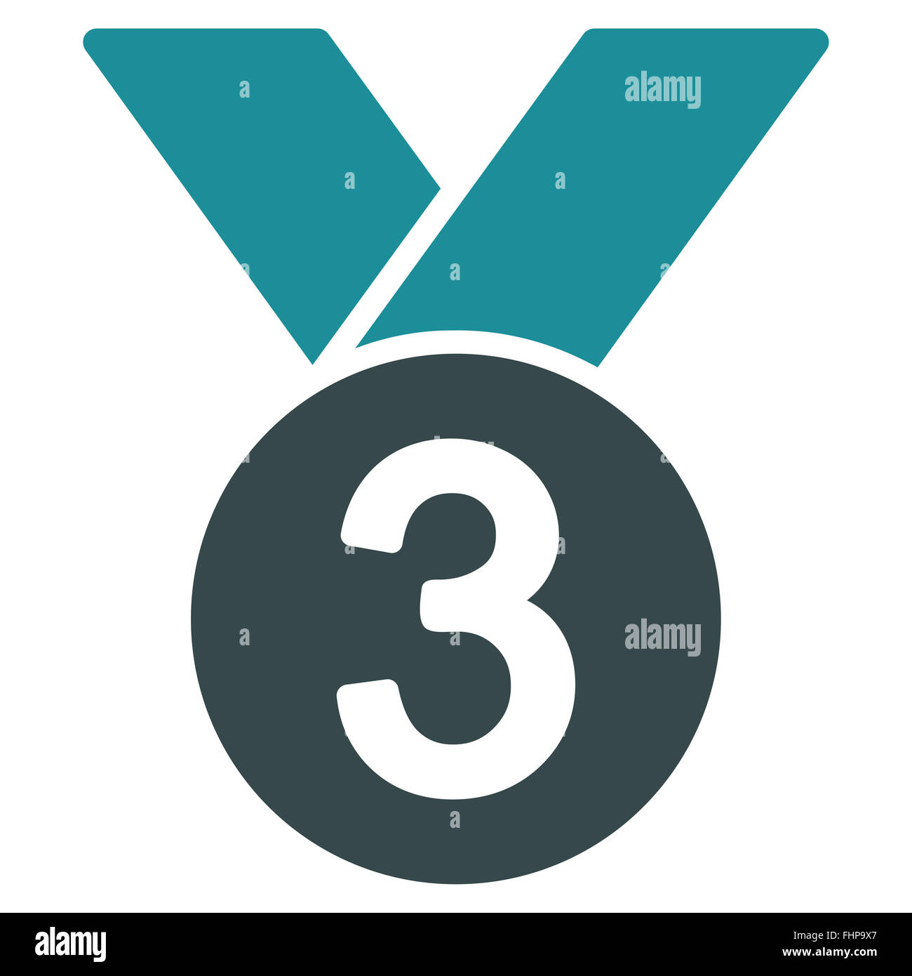 Bronze medal icon from Competition amp; Success Bicolor Icon Set Stock ...