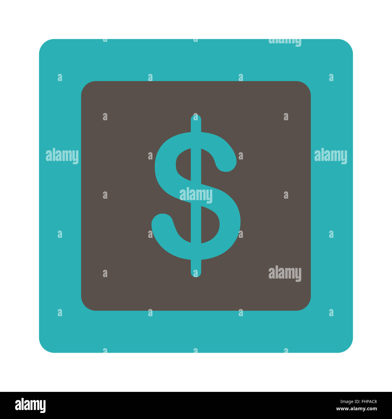 Finance Icon from Commerce Buttons OverColor Set Stock Photo - Alamy
