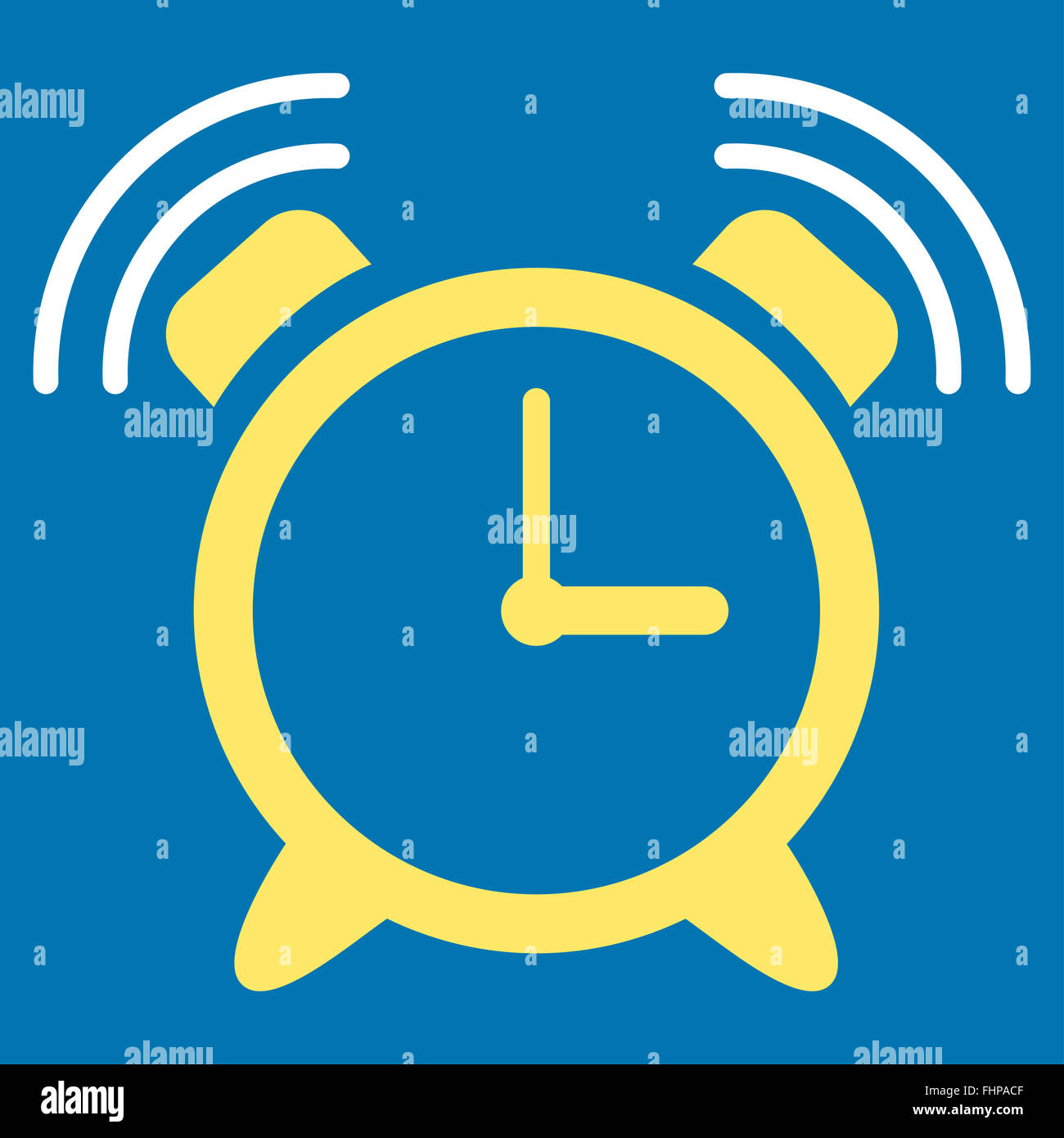 Alarm Clock Ring Icon Stock Photo - Alamy