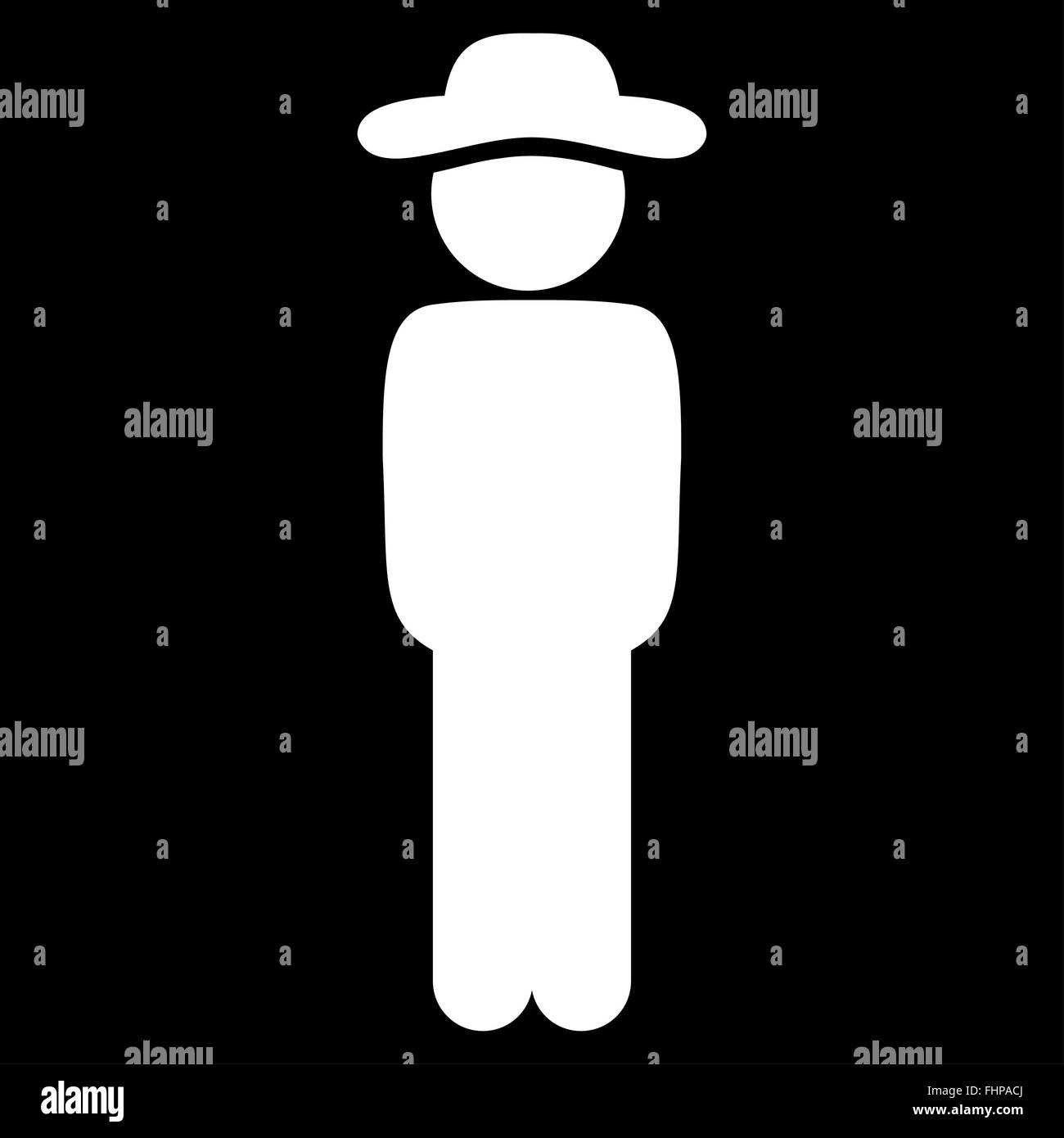 Human Figure Standing Icon Stock Photo - Alamy