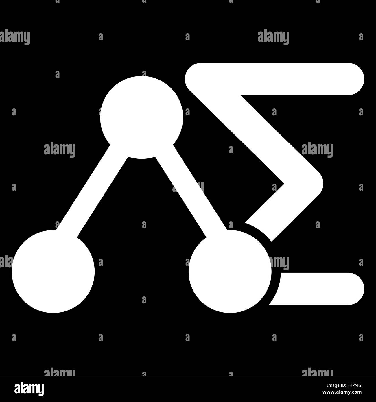 Chemical Analysis Icon Stock Photo - Alamy