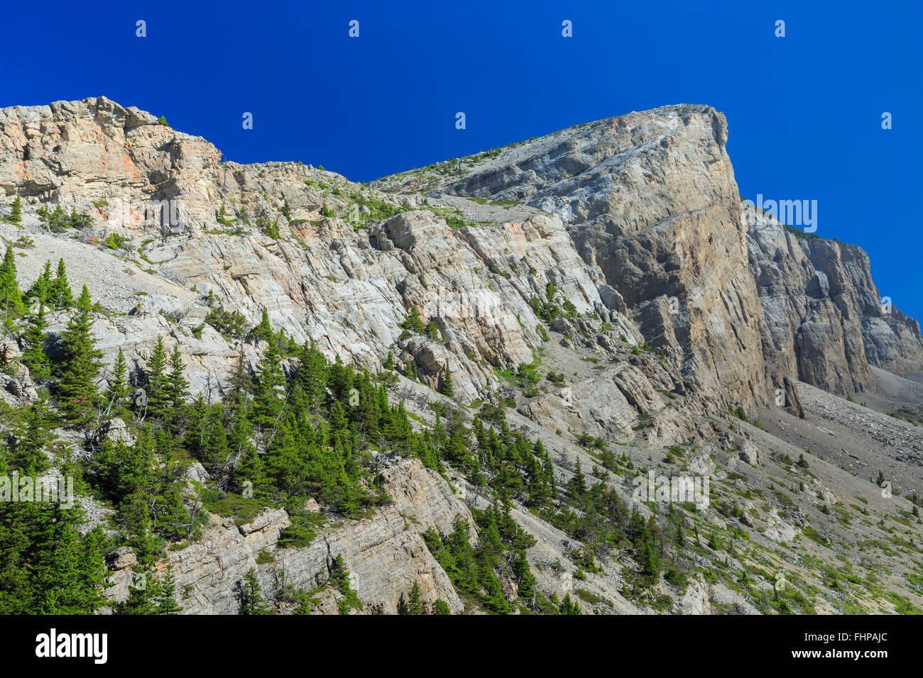 volcano reef above blackleaf canyon near bynum, montana Stock Photo - Alamy