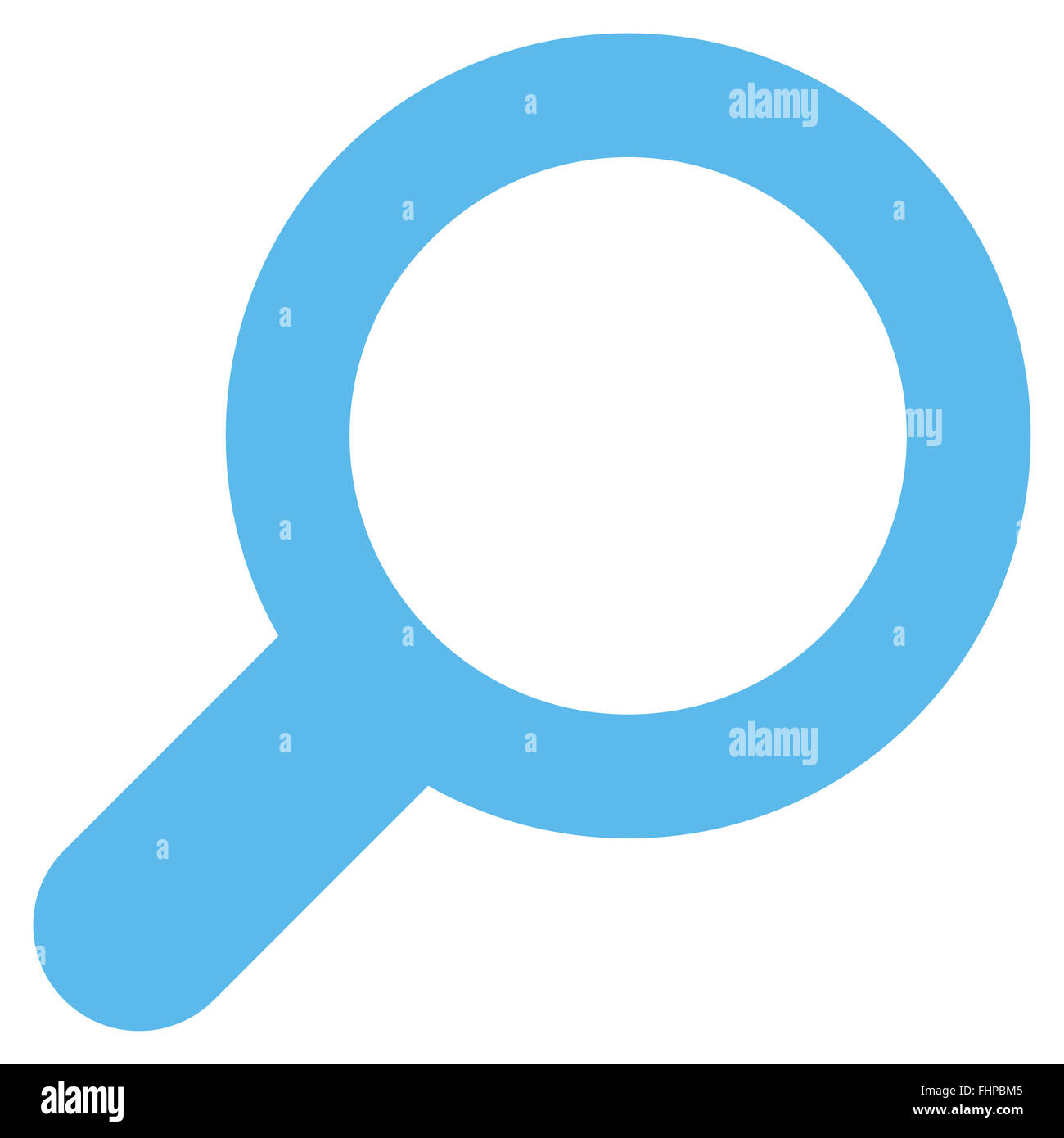 View flat blue color icon Stock Photo - Alamy