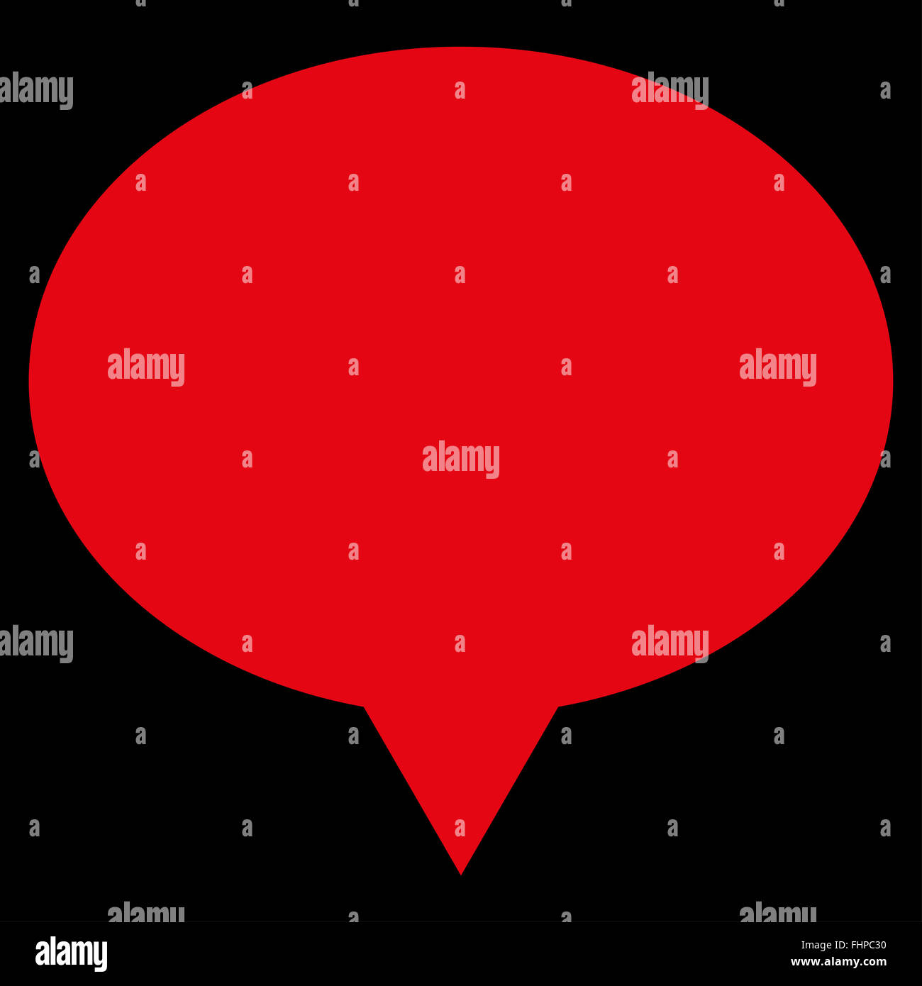 Banner flat red color icon Stock Photo - Alamy