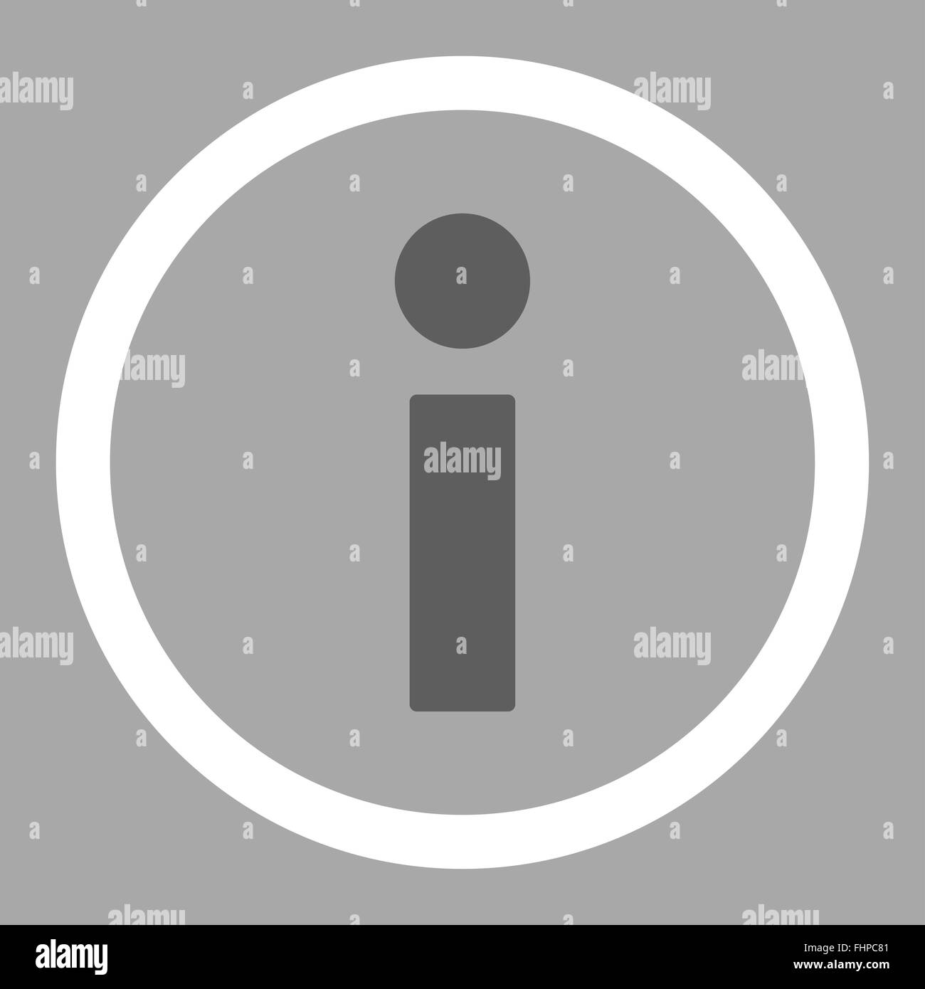 Info flat dark gray and white colors rounded vector icon Stock Photo ...