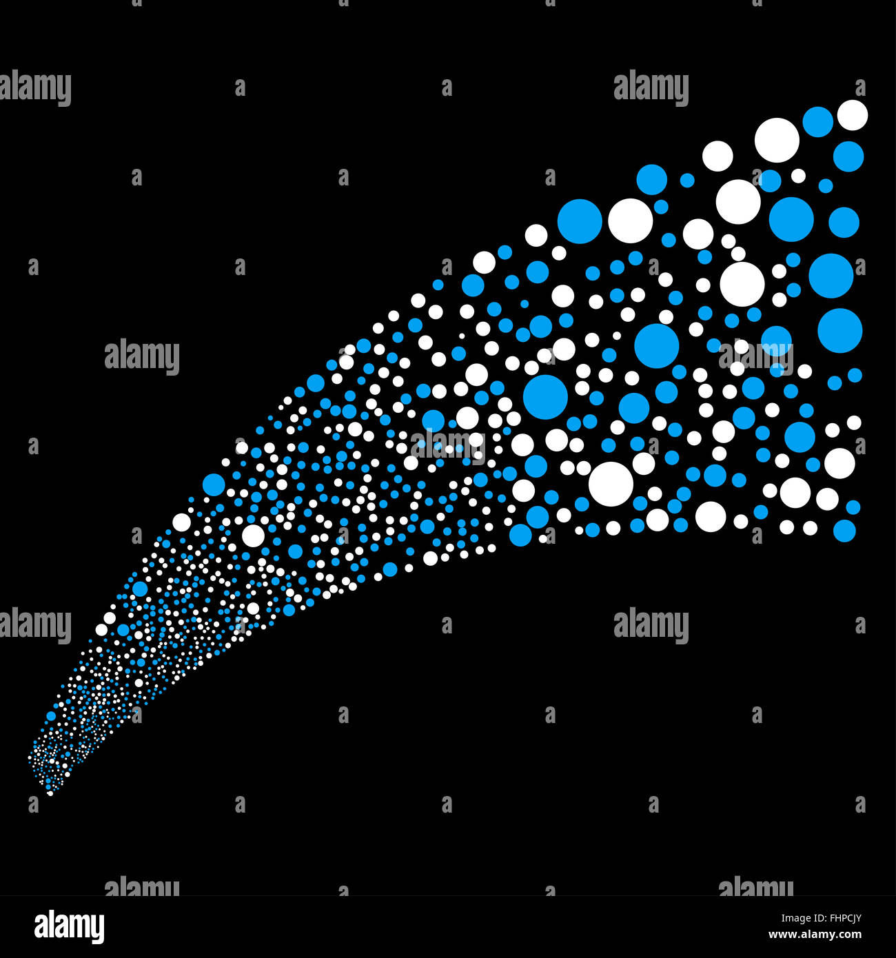 Fireworks Circle Stream Stock Photo - Alamy