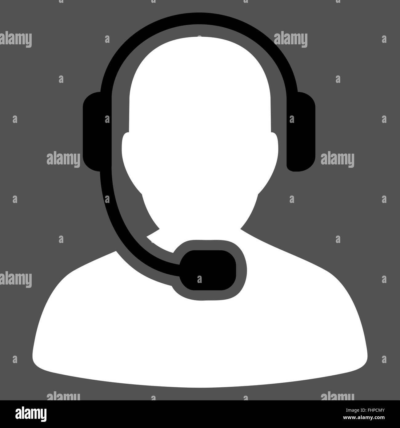 Call Center Operator Icon from Commerce Set Stock Photo - Alamy