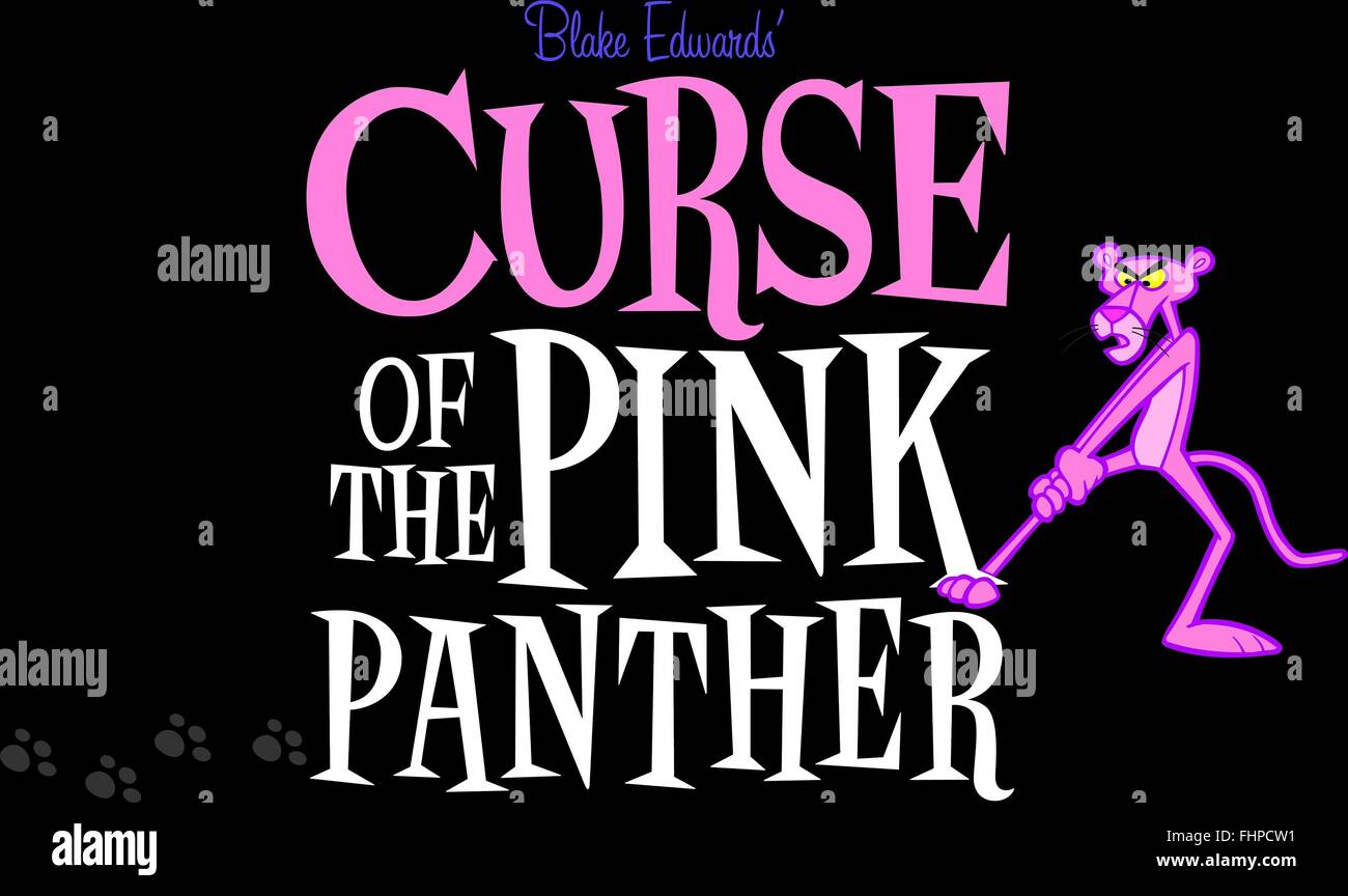 Pink Panther Movie Poster High Resolution Stock Photography and Images ...