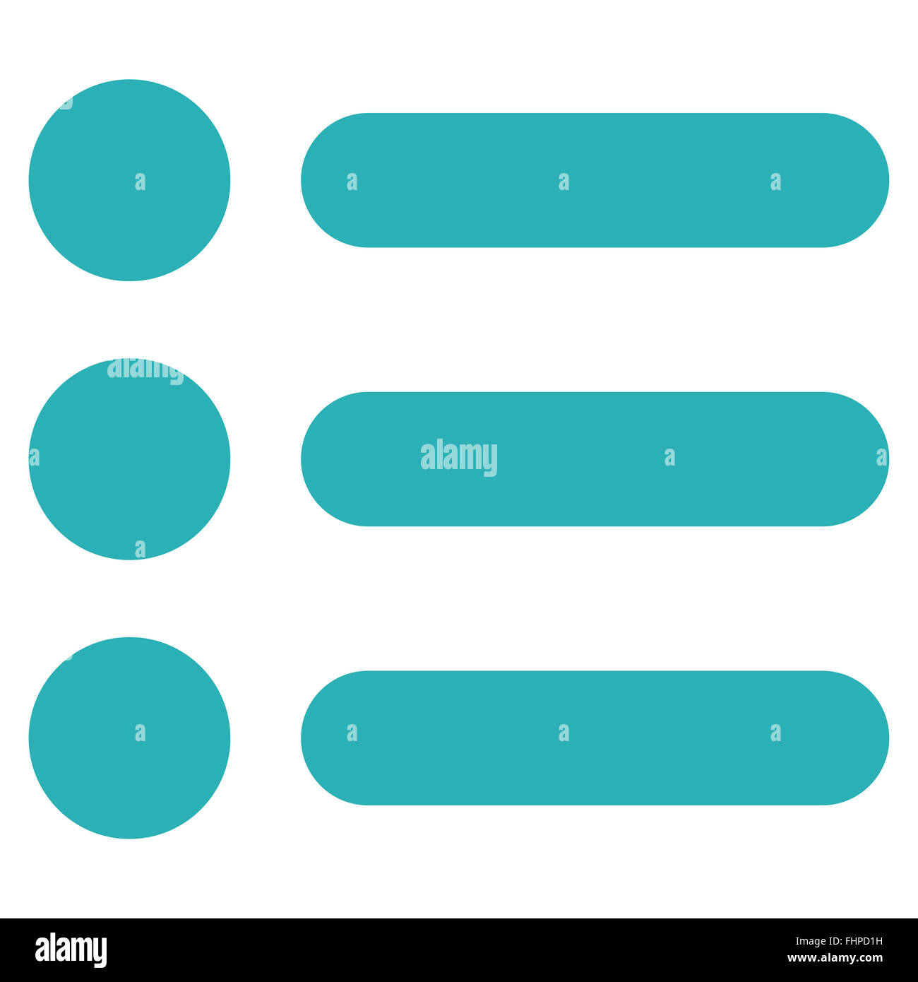 Items flat cyan color icon Stock Photo - Alamy