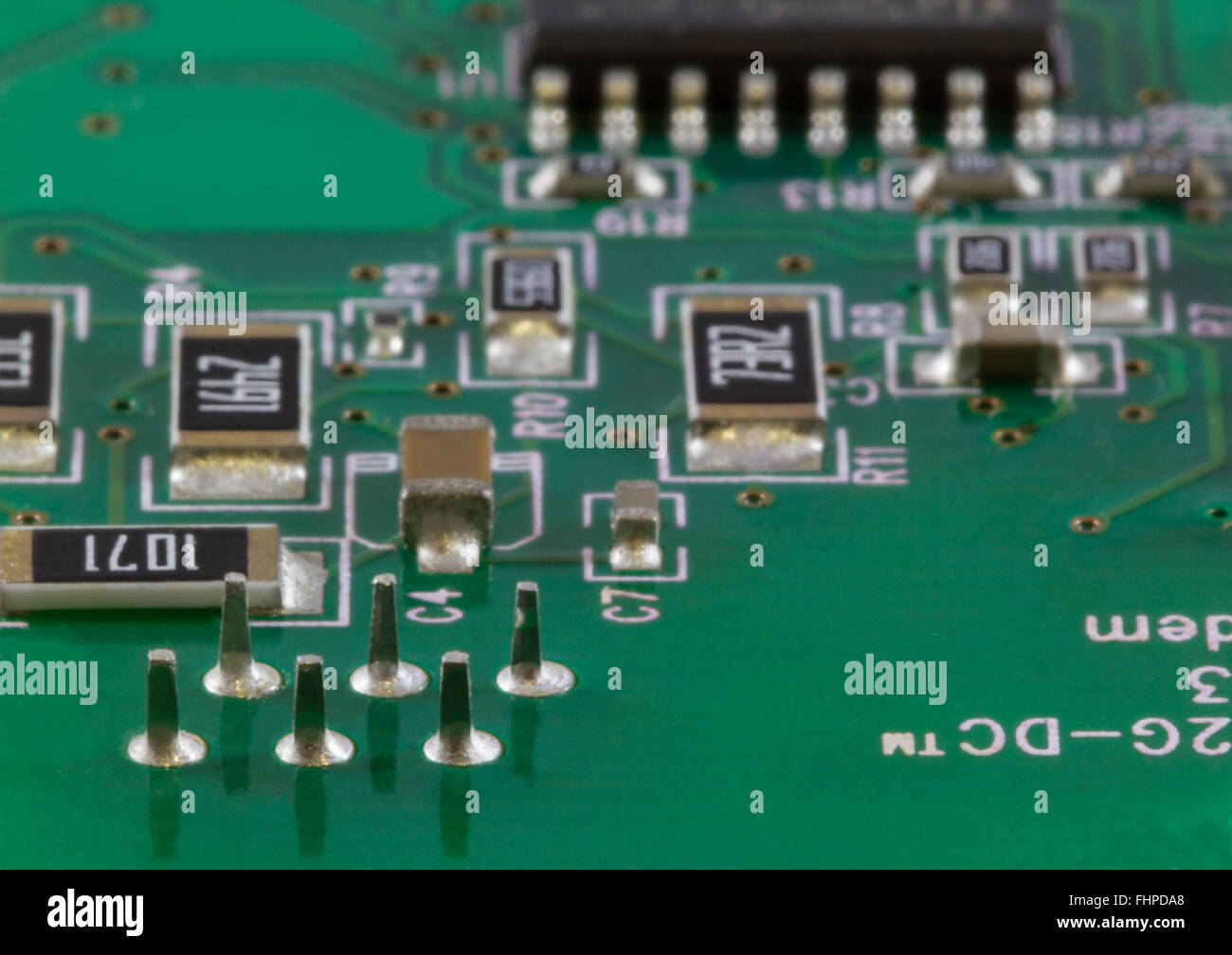 Electronic printed circuit board hi-res stock photography and images - Alamy