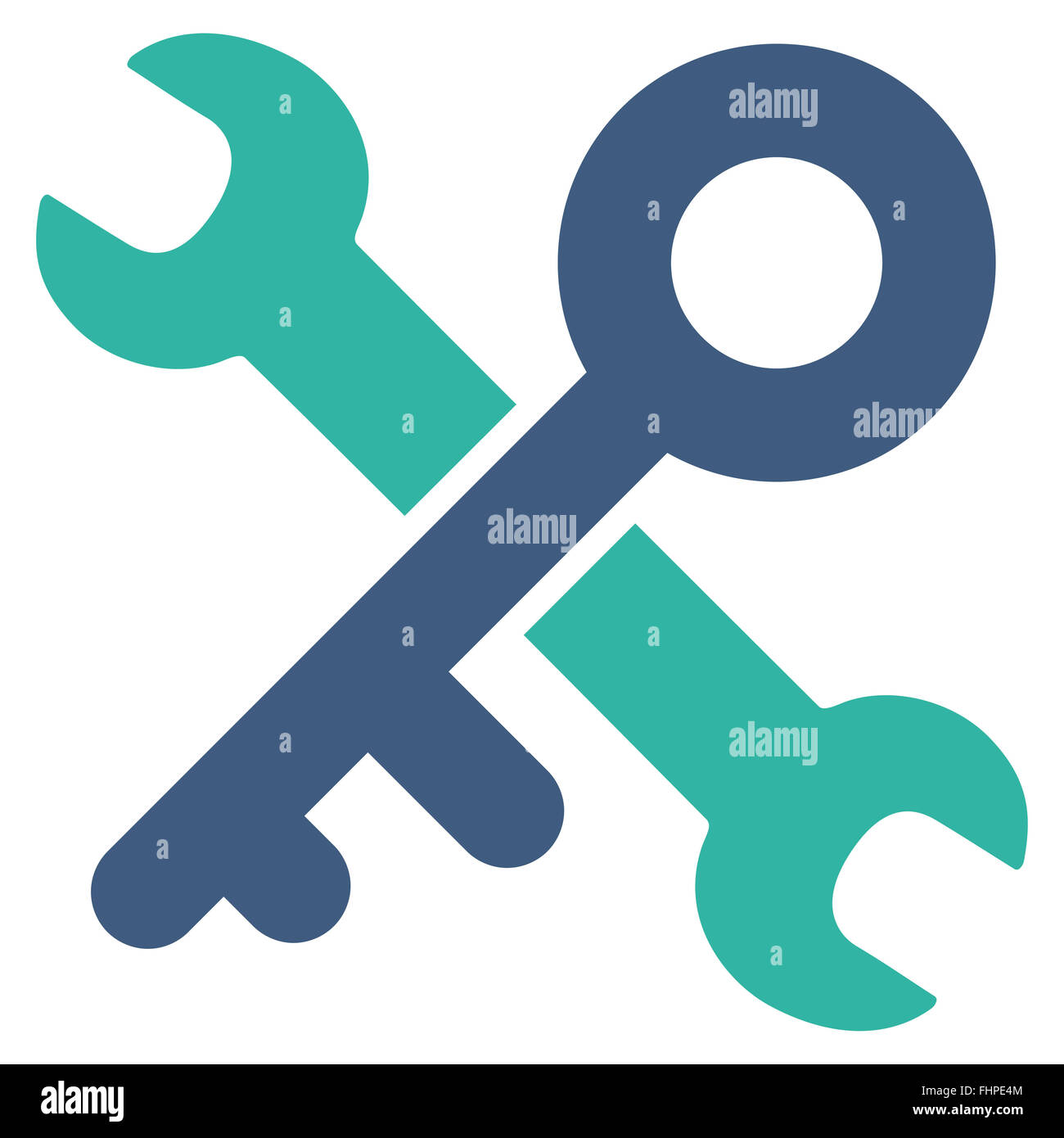 Key Tools Icon Stock Photo - Alamy