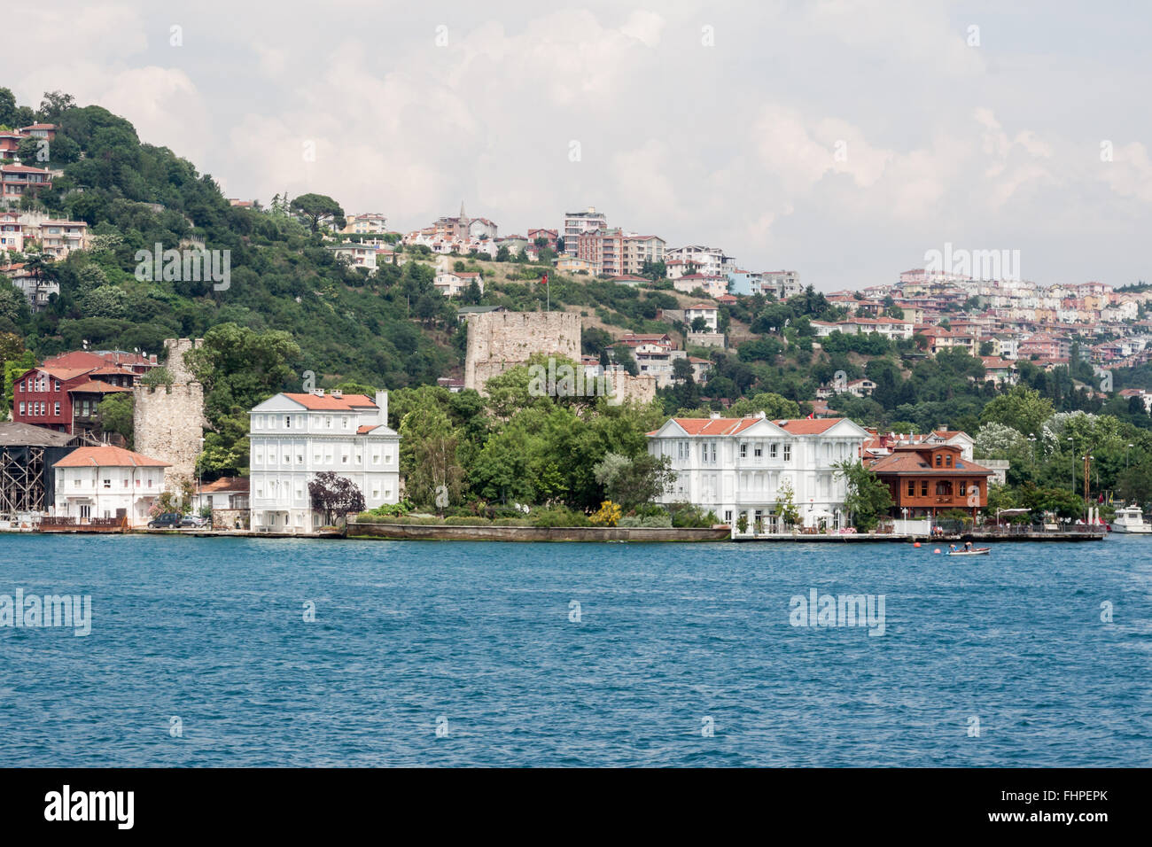 Bosphorus Istanbul Historical Buildings Stock Photo - Alamy