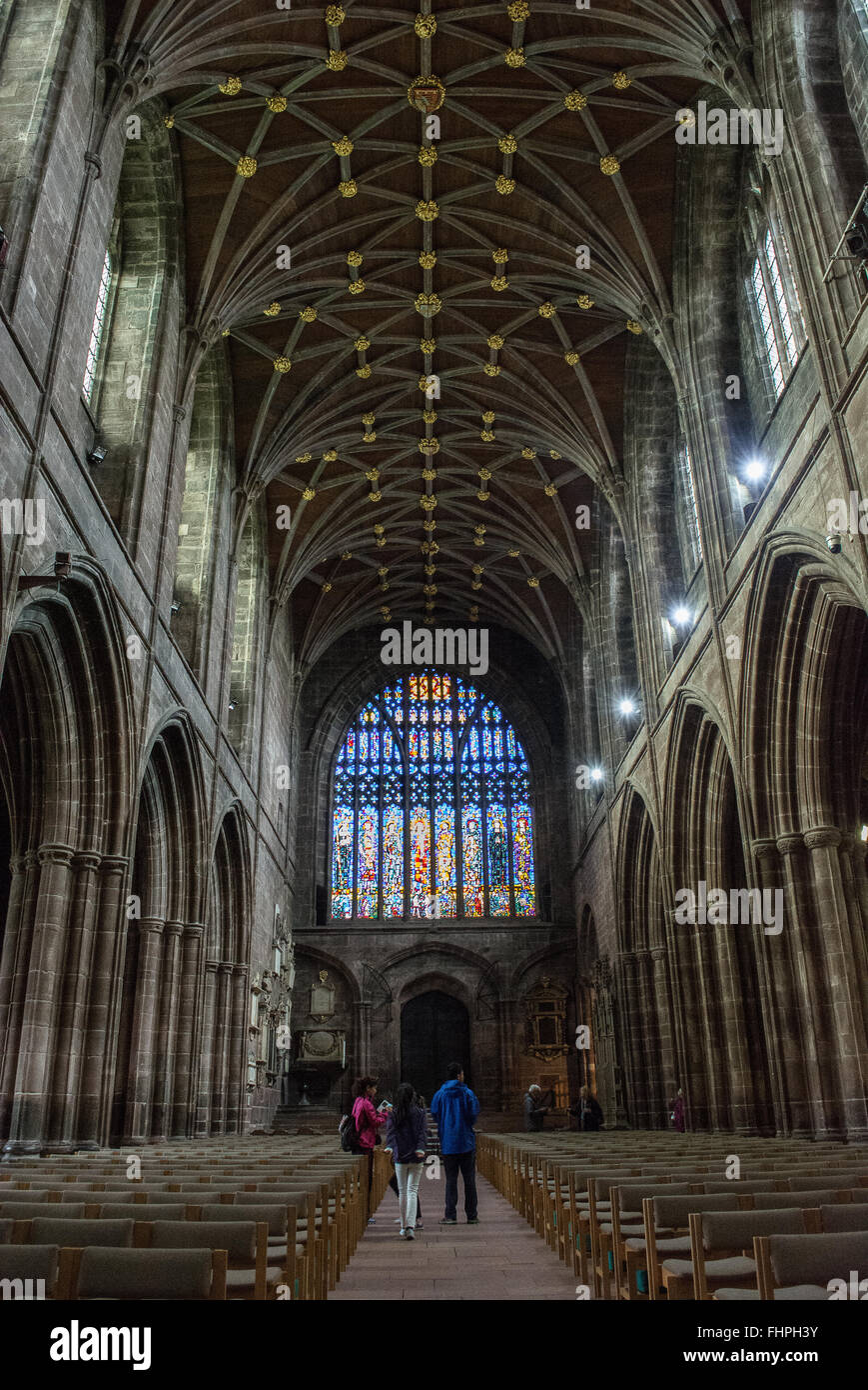 chester cathedral cheshire england Stock Photo - Alamy