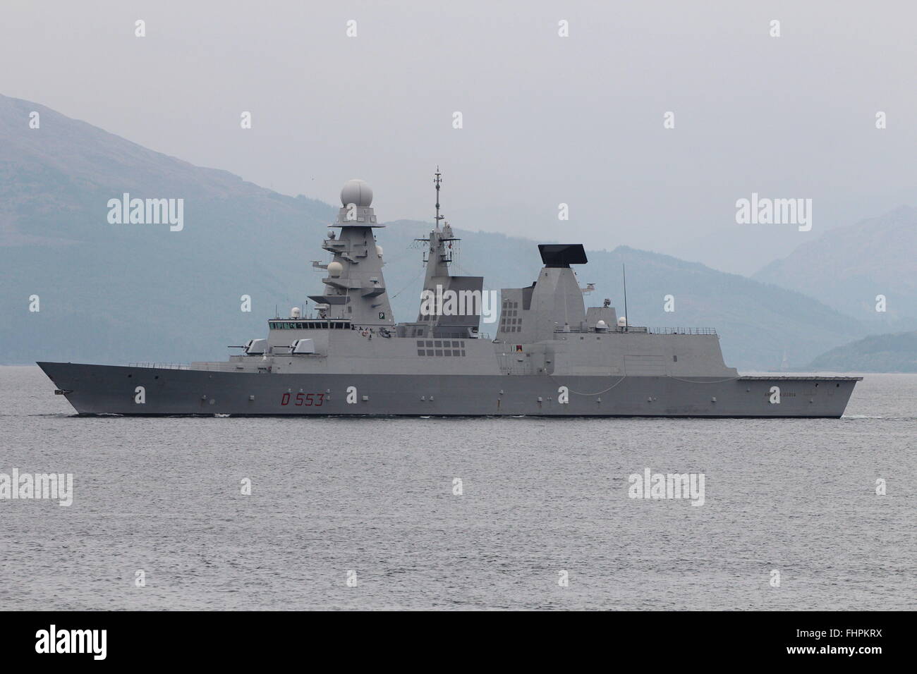 Horizon class air defence destroyer hi-res stock photography and images ...