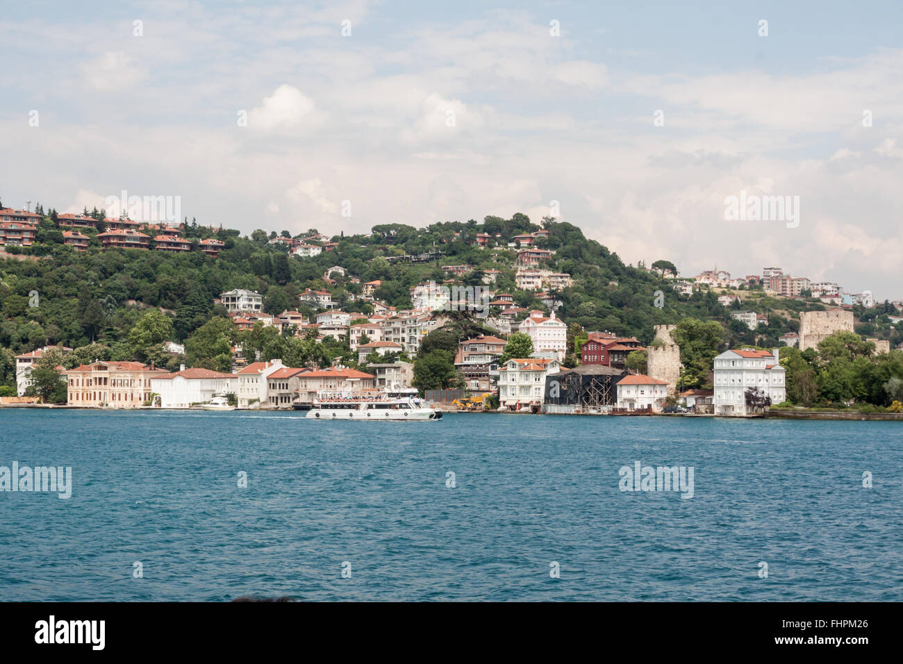 Bosphorus Istanbul Historical Buildings Stock Photo - Alamy