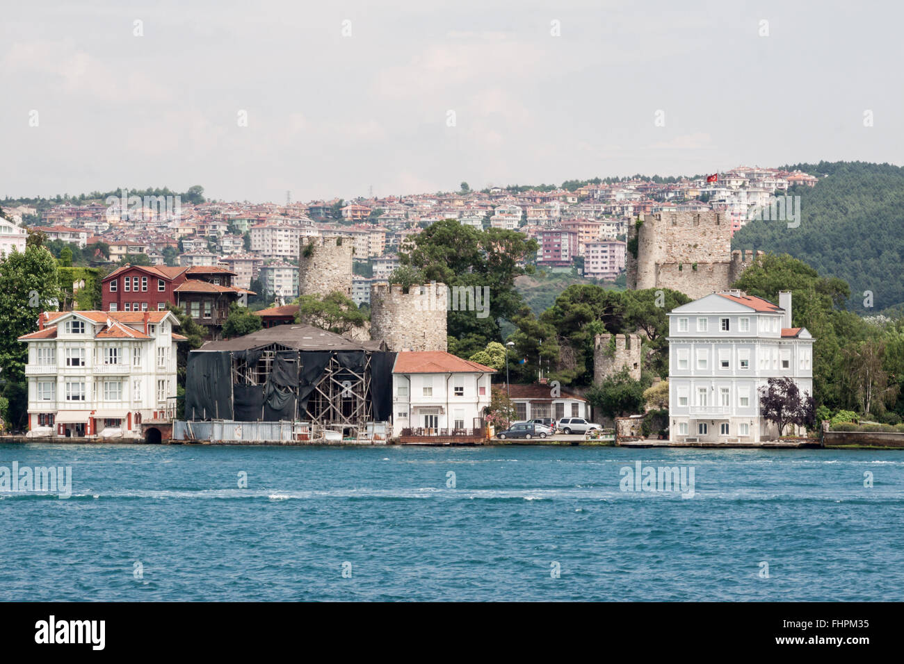 Bosphorus Istanbul Historical Buildings Stock Photo - Alamy