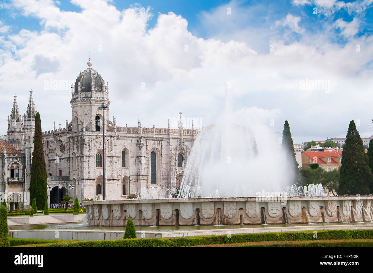 Jerónimos Monastery at Belem in Lisbon the capital city of Portugal and ...