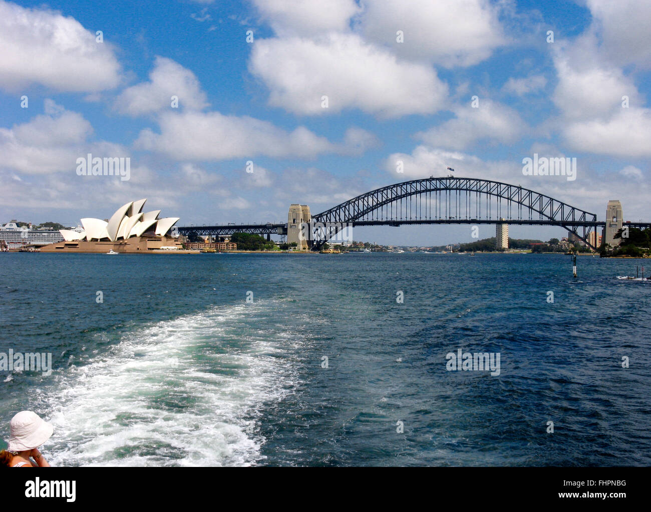 Sydney Opera House, Sydney Harbour Bridge Stock Photo - Alamy