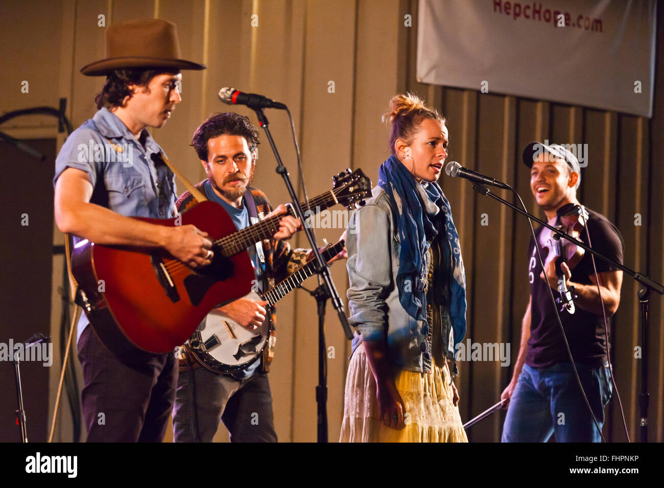 The Brothers Comatose performs at the 58th Monterey Jazz Festival ...