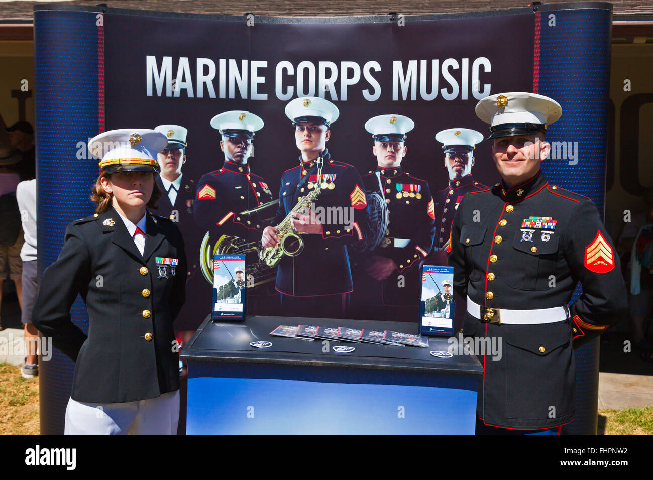 Armed forces recruiting booth hi-res stock photography and images - Alamy