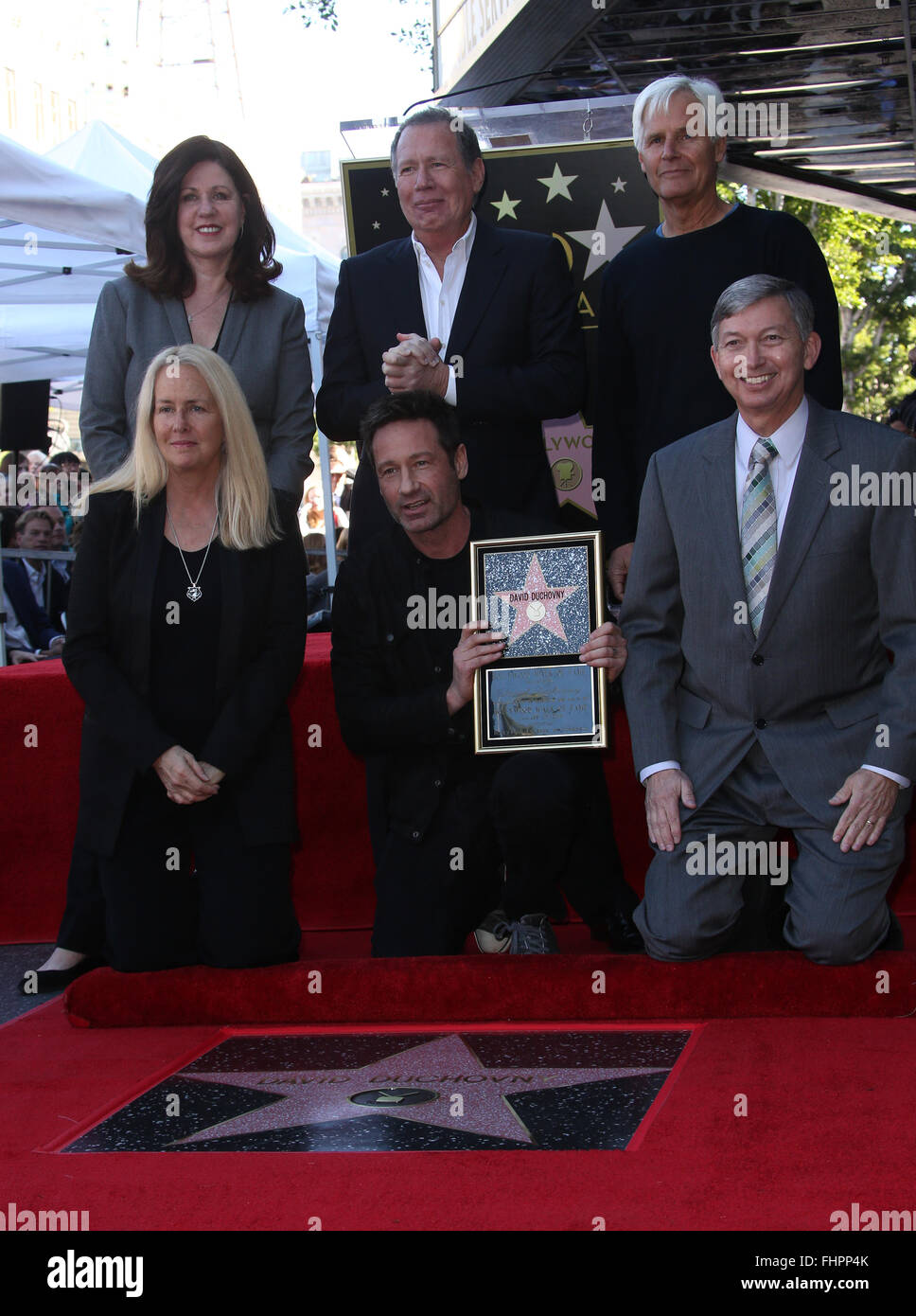 David Duchovny Honored With Star On The Hollywood Walk Of Fame ...