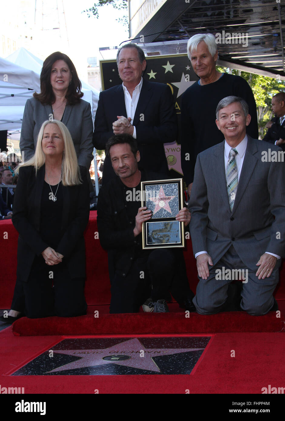 David Duchovny Honored With Star On The Hollywood Walk Of Fame ...