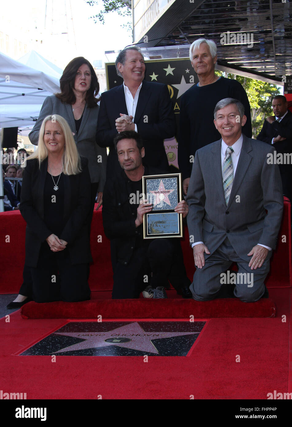 David Duchovny Honored With Star On The Hollywood Walk Of Fame ...