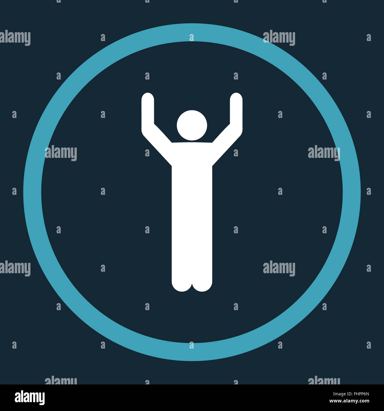 Hands up icon Stock Photo - Alamy