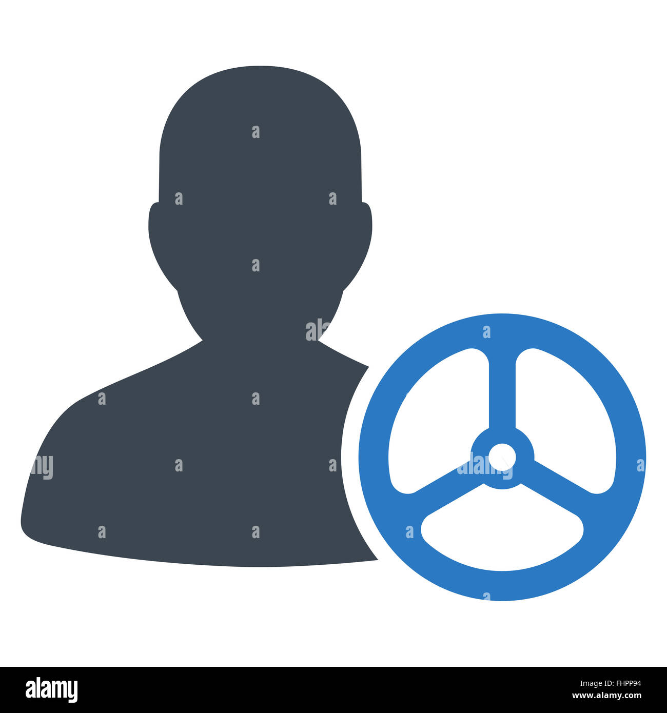 Driver Icon from Commerce Set Stock Photo - Alamy